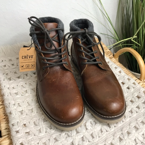 Crevo | Shoes | Crevo Mens Geoff Chestnut Ankle Boot | Poshmark